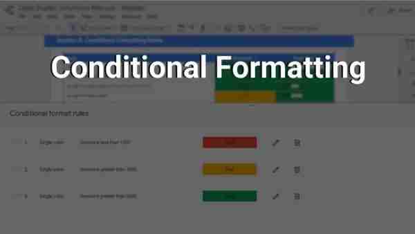 Learn how to use conditional formatting in Google Data Studio